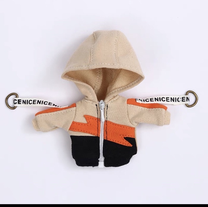 《現貨出清》【風閣】閃電外套-ob11/黏土人/gcs/12分娃/娃衣/外套/衝鋒衣/運動外套/連帽/娃服/娃用外套 | 蝦皮購物