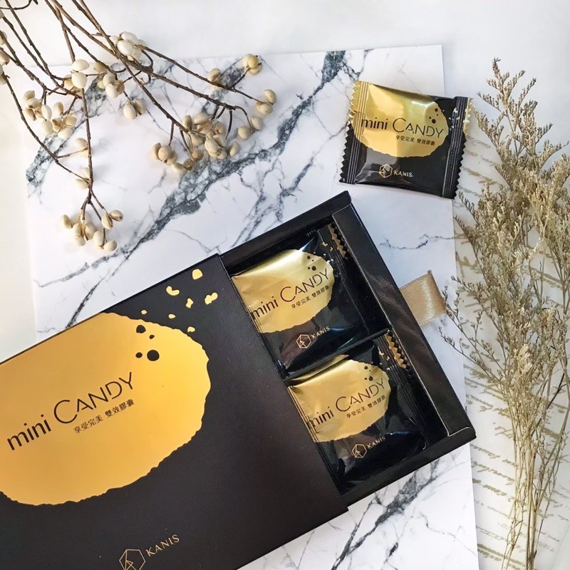 現貨供應+免運 Mini Candy 享受完美 雙效膠囊 小金 KANIS可妮絲 | 蝦皮購物