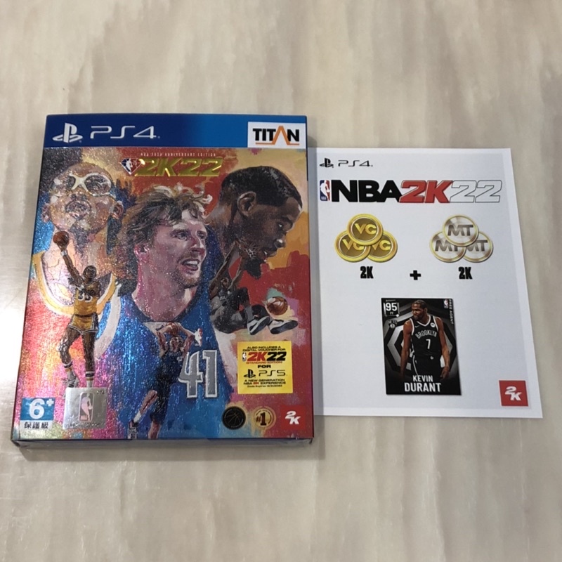 （全新） PS4 NBA 2K22 75週年 紀念版 傳奇版 | 蝦皮購物