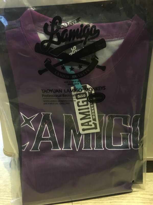 （組合系列）中華職棒 Lamigo 2017 動紫T 動紫電光棒 2015總冠軍紀念T | 蝦皮購物