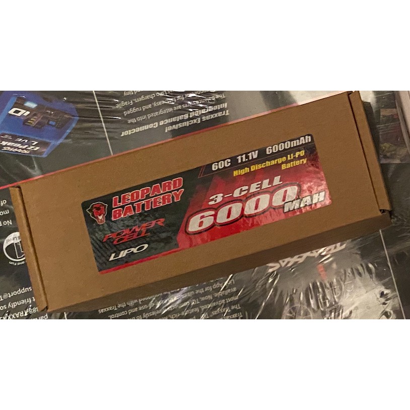 LIPO 電池 Leopard Battery 6000mah 全新 11.1v | 蝦皮購物