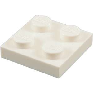 [樂磚庫] LEGO 3022 平板 基本型 白色 2x2 302201 4613976 | 蝦皮購物
