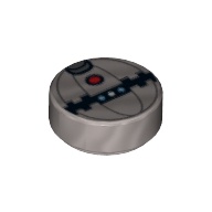 LEGO 6287874 10792 98138 平光銀 1x1 熱能榴彈 印刷磚 Thermal Detonator | 蝦皮購物