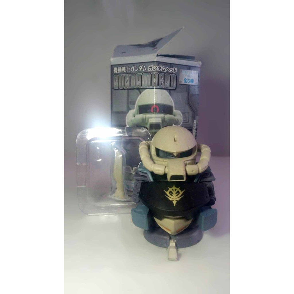 B-17 櫃 現況品 ： 機動戰士 鋼彈 GUNDAM HEAD 頭像 MS-07B3 GOUF CUSTOM 富貴玩具 | 蝦皮購物