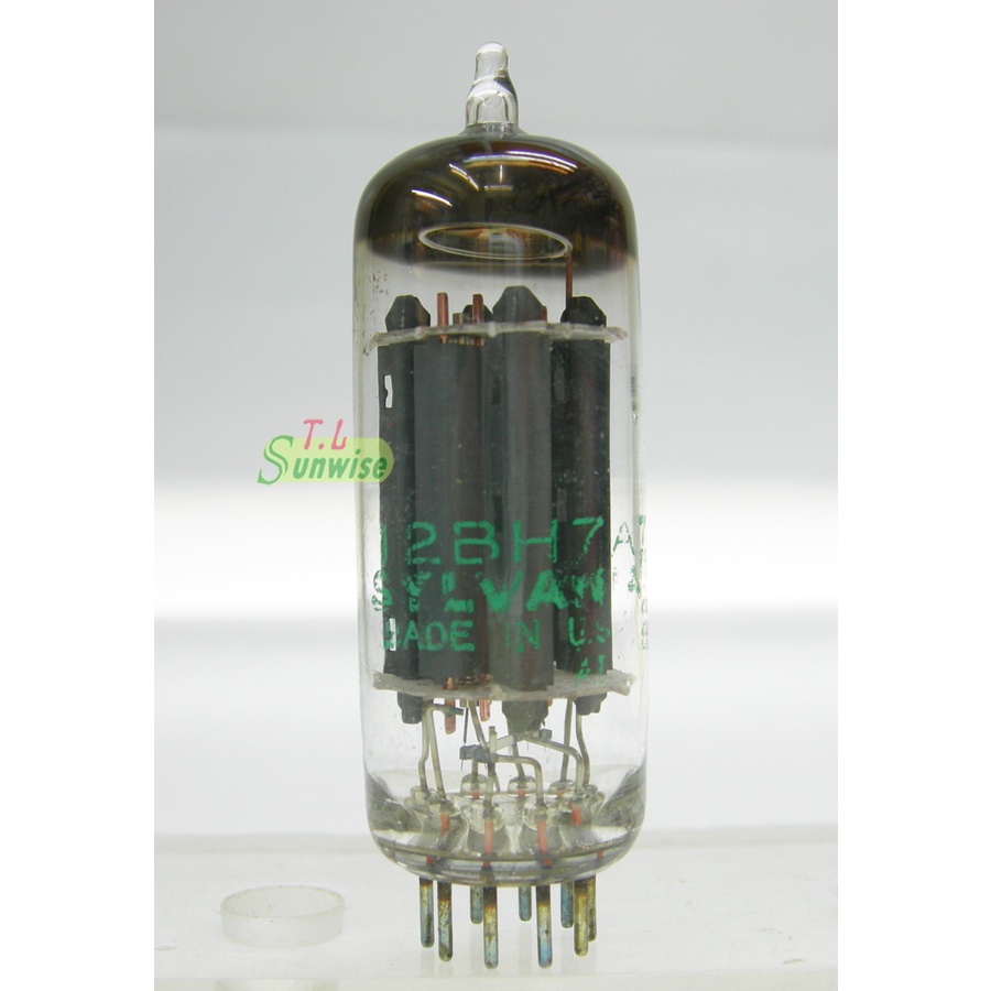 台灣現貨 12BH7 ︽NO:12724 美國 SYLVANIA 12BH7A 真空管 ( 12BH7 ) | 蝦皮購物