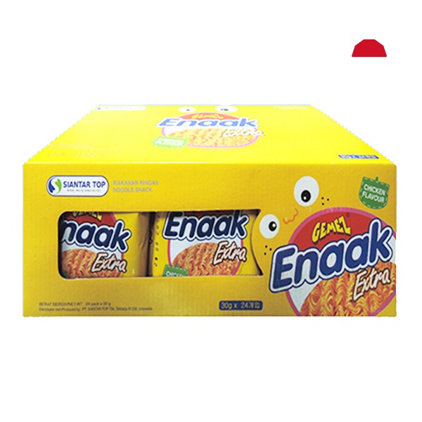 韓國 Enaak 小雞香脆點心麵增量版 隨手包 (24包入)【美日多多】 | 蝦皮購物