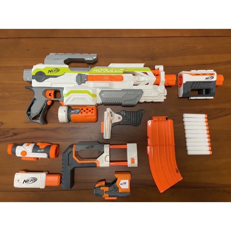 Nerf自由模組modulus ECS-10 全套滿配（附贈突擊部件3入） | 蝦皮購物