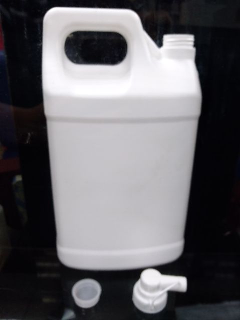 獨家 4L桶附分裝頭 空瓶 桶裝瓶 四公升桶 彎頭蓋 空桶 酒精瓶4000毫升 酒精桶 4000ml HDPE 2號 | 蝦皮購物