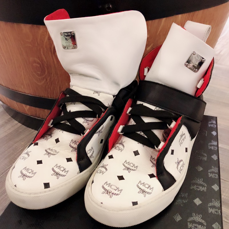 MCM 高筒鞋 | 蝦皮購物