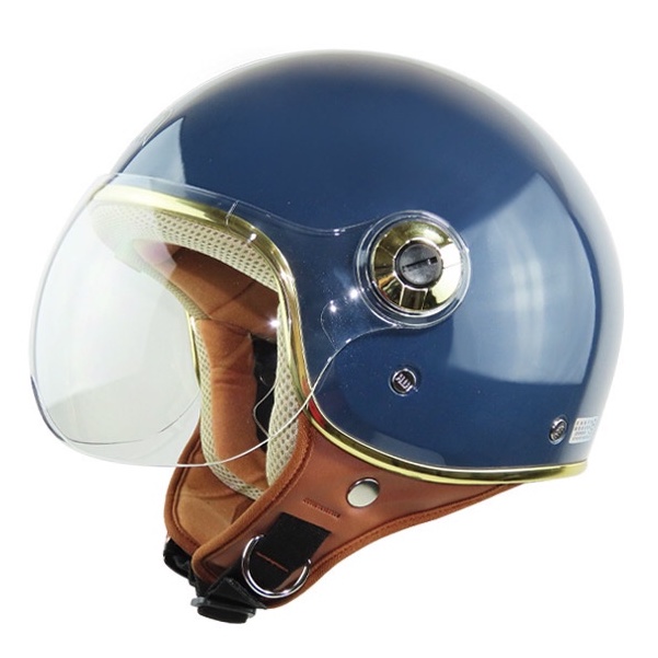 華泰 安全帽 K-808A 素色 石墨灰 金緻風 飛行帽 K808A 金色邊框 透氣 輕量 涼感 半罩 全拆洗《淘帽屋》 | 蝦皮購物