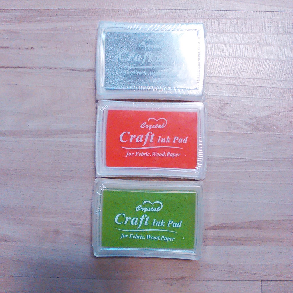 Craft Ink Pad 油性彩色印泥 | 蝦皮購物