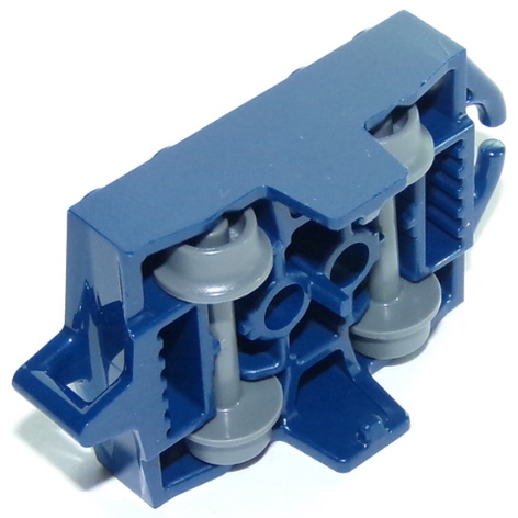 LEGO 樂高 深藍色 4x5 雲霄飛車 車廂 含輪子 Roller Coaster Car 26021 | 蝦皮購物