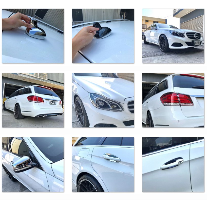 JR-佳睿精品 13-16 Benz E-Class Estate S212 旅行車 改裝 鍍鉻燈框 內襯 配件 裝飾 | 蝦皮購物