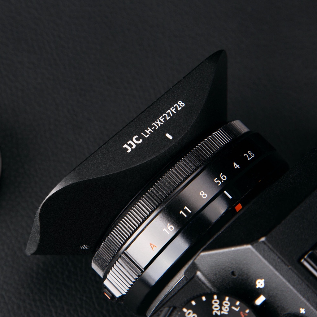JJC 金屬製LH-XF27方形遮光罩 支援富 Fujifilm XF 27mm f / 2.8 R WR 鏡頭 | 蝦皮購物