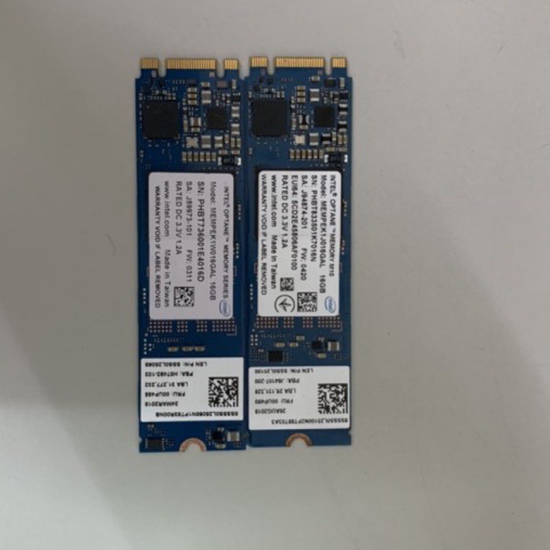 Intel Optane Memory 16G 硬碟加速 M.2介面 | 蝦皮購物