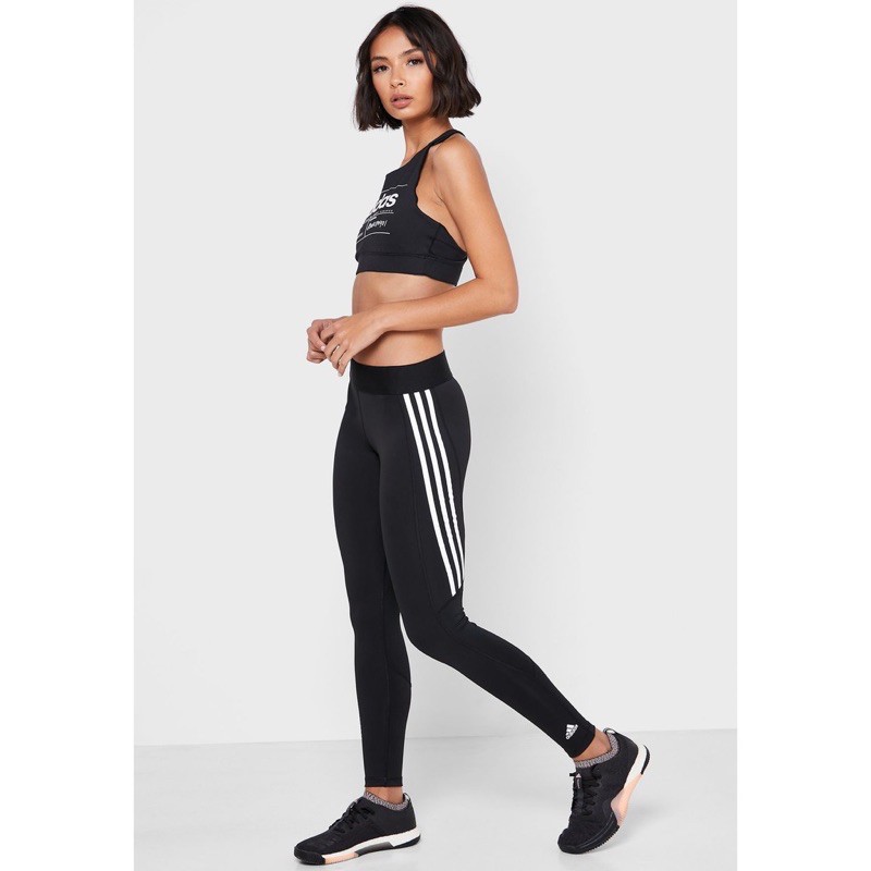 adidas 女版吸濕排汗緊身褲_2色（FJ7230藍/FJ7173黑）詢問尺寸請私訊 | 蝦皮購物