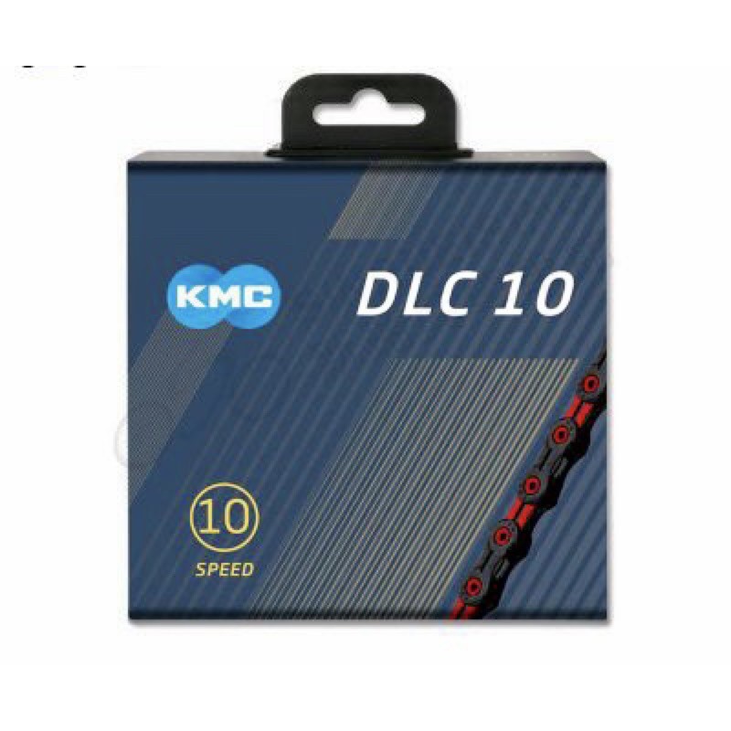 全新 KMC X10SL DLC 盒裝 鑽石鏈條 DLC X10 SL 附快扣 kmc DLC 10 SL | 蝦皮購物