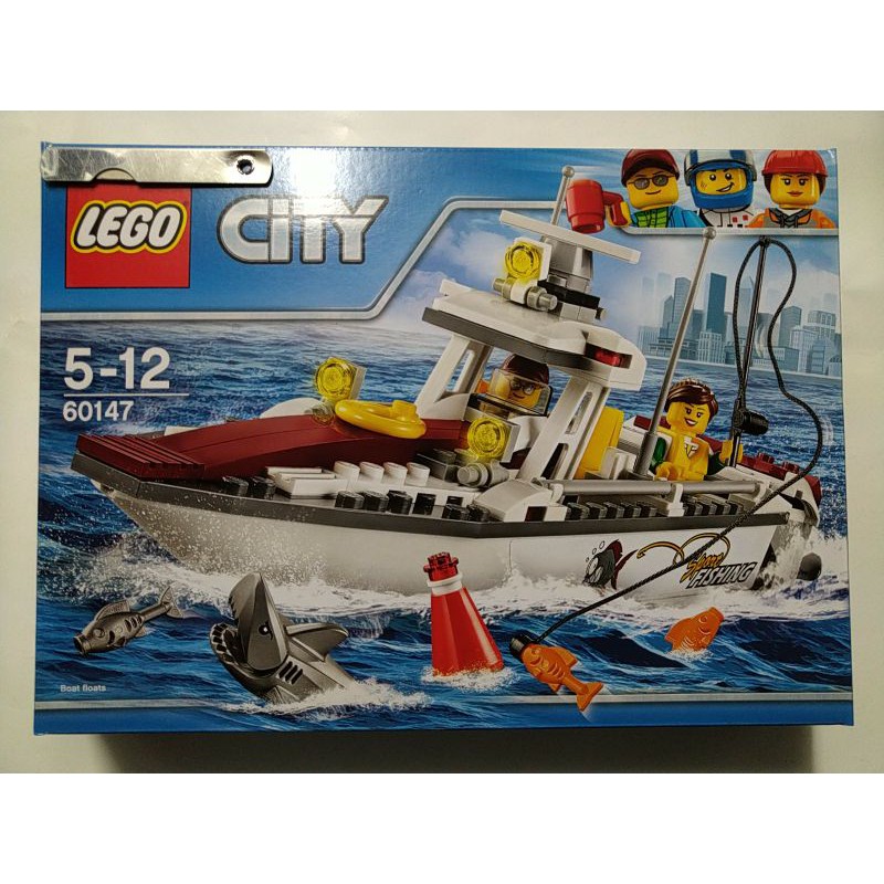 全新未拆封~有現貨 LEGO 樂高 60147 漁船 Fishing Boat City 城市系列 台樂公司貨 | 蝦皮購物