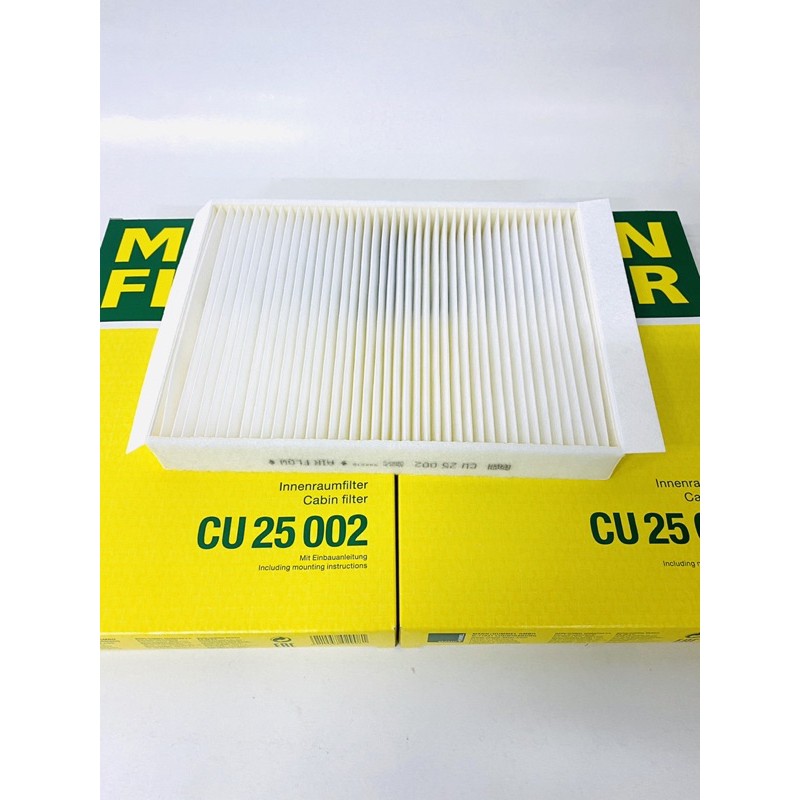 CU25002 BENZ W205 W206 GLC GLE W213 德國MANN靜電式冷氣濾網 室外濾網 空調濾網 | 蝦皮購物