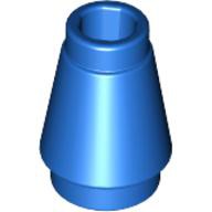 LEGO 4529235 59900 4589 64288 藍色 1x1 小圓錐 Bright Blue | 蝦皮購物