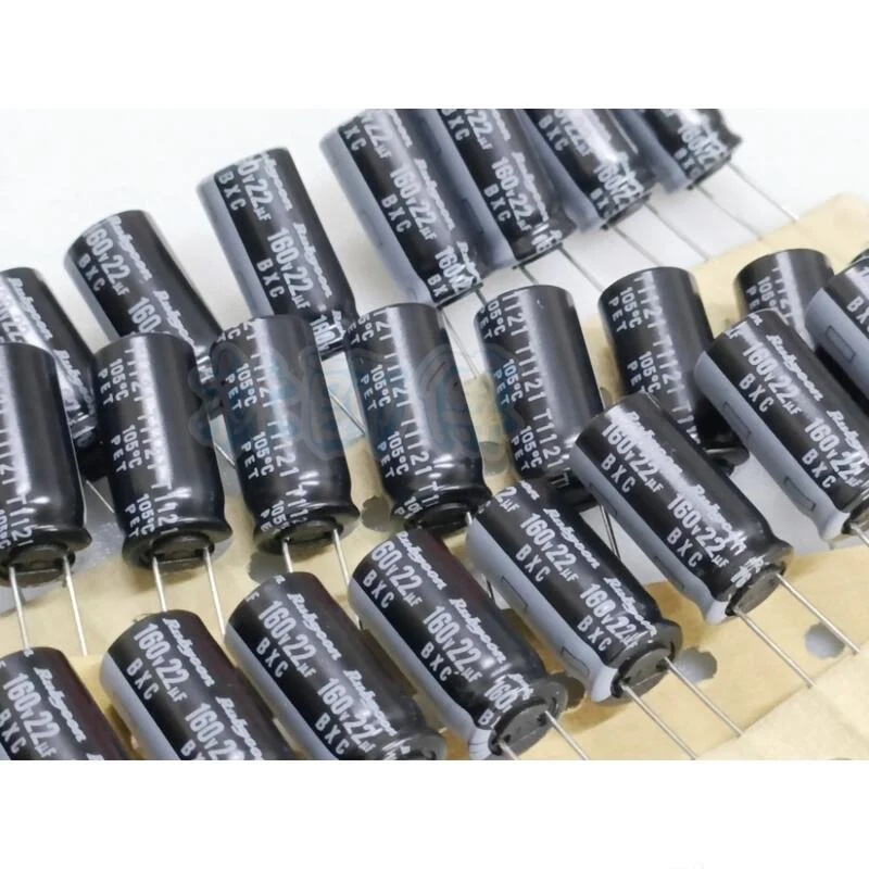 【林師傅】全新 Rubycon 紅寶石 電解電容 160V22uf 22uf160V BXC 10X20 | 蝦皮購物