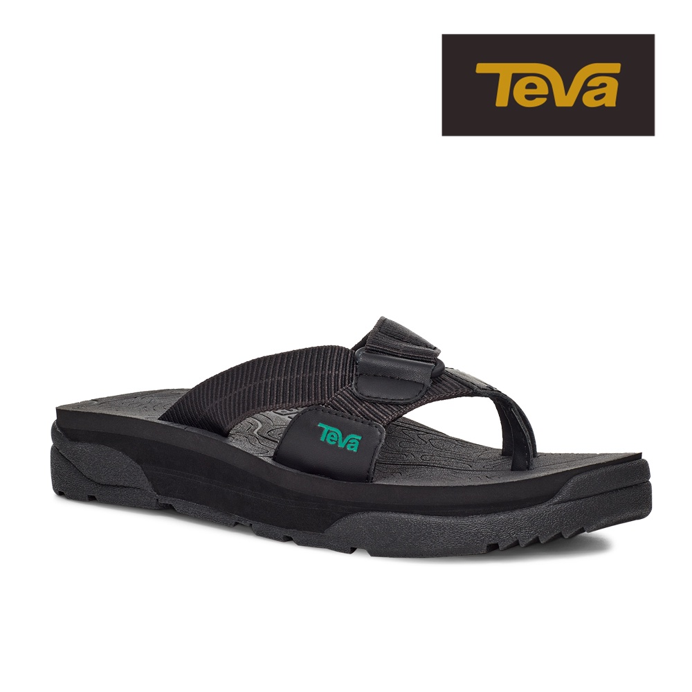 【TEVA】女 Revive 95 Slide 寬版織帶中厚底夾腳拖鞋雨鞋水鞋-黑色 (原廠現貨) | 蝦皮購物