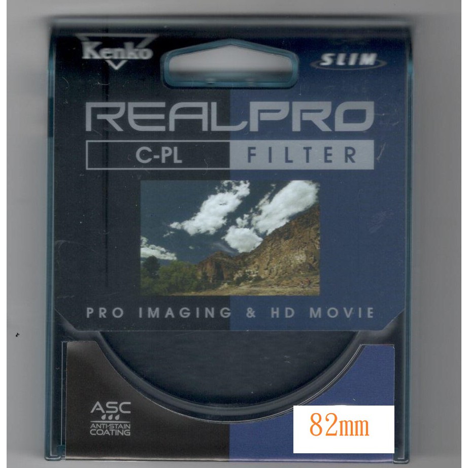 【玖華攝影器材】Kenko REALPRO CPL 82mm (薄框) 防滴抗油汙 數位多層鍍膜 偏光鏡 環形偏光鏡 | 蝦皮購物