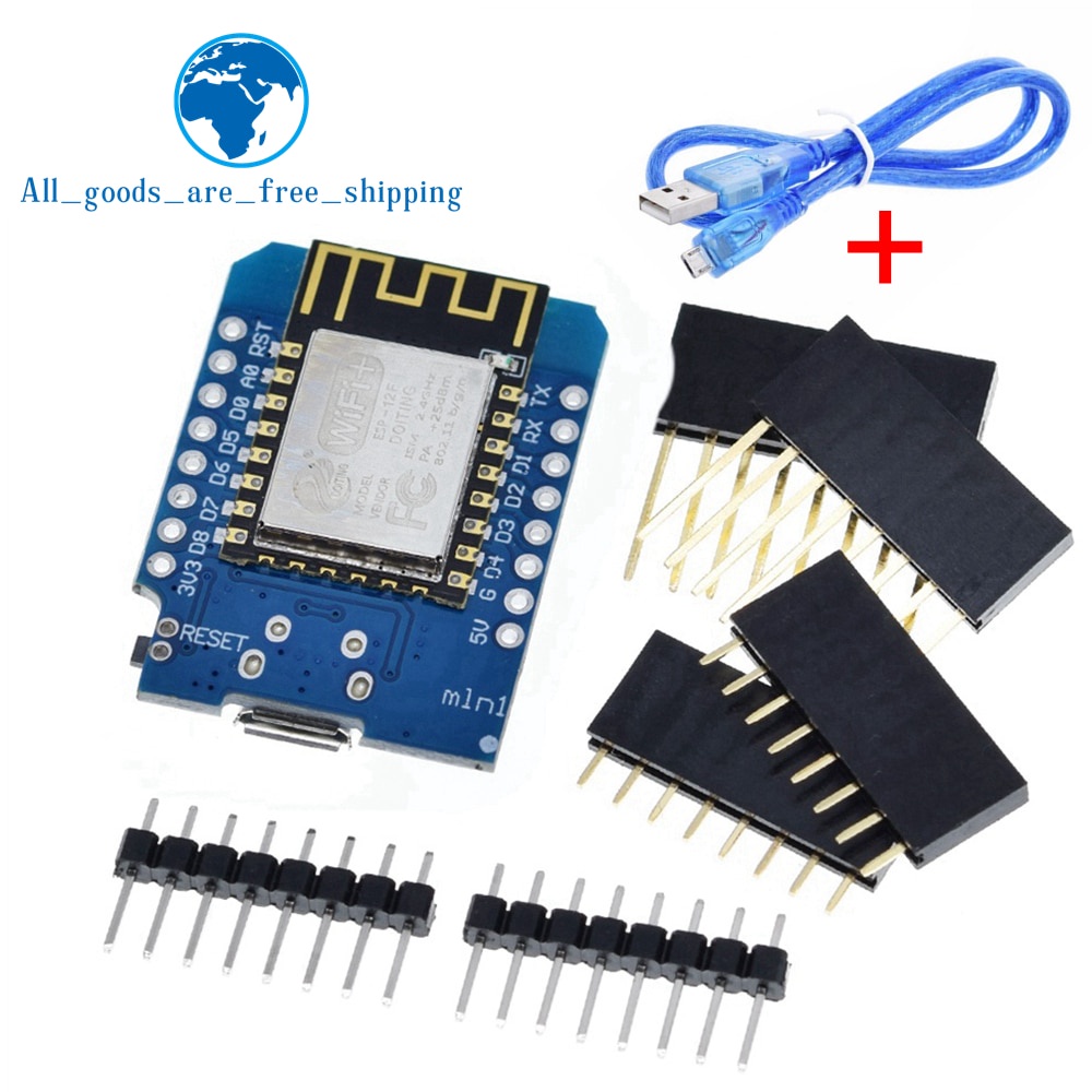 Esp8266 Esp 12 Esp 12f Ch340g Ch340 V2 Usb Wemos D1 Mini Wif 蝦皮購物