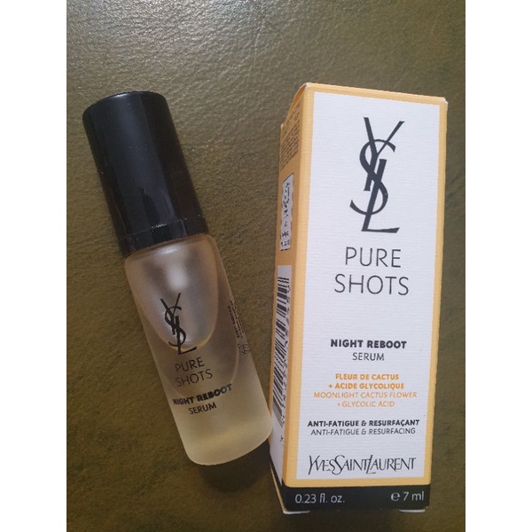 全新現貨正品YSL極效活萃夜光仙人掌超級精華7ml | 蝦皮購物