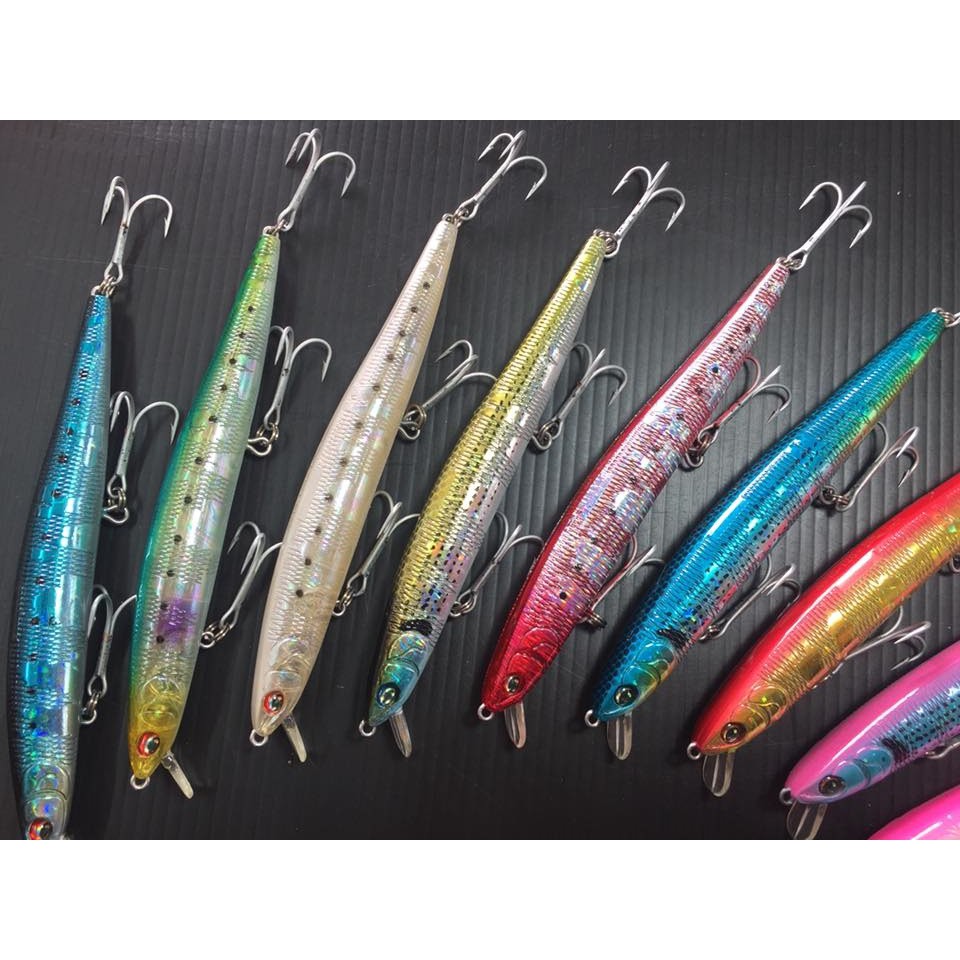 (買一送一)世界名牌【POWER JIG】誘惑獵殺，三勾海鱸米諾【咬痕-AVIS】，重心轉移，遠飛距設計。超值特價中 | 蝦皮購物