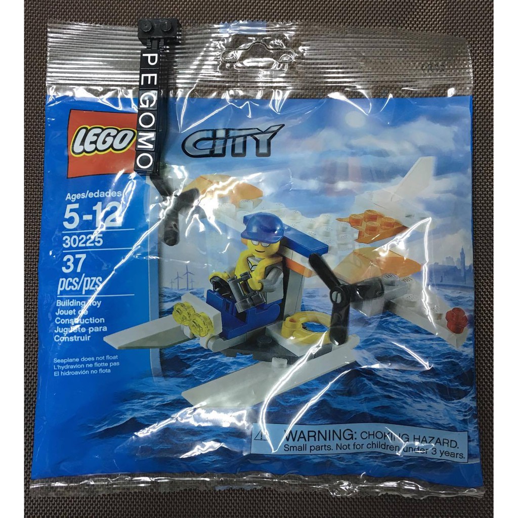 【痞哥毛】LEGO 樂高 30225 城市系列 city 水上直升機 人偶 交通工具 全新未拆 | 蝦皮購物