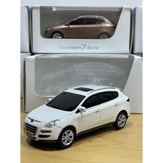 1/43 LUXGEN 7 SUV 納智捷 回力車 台灣版 原廠精品 白 | 蝦皮購物