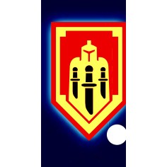 【積木樂園】樂高 LEGO 70373 NEXO KNIGHTS 系列 - 未來騎士盾牌 Wave2 | 蝦皮購物