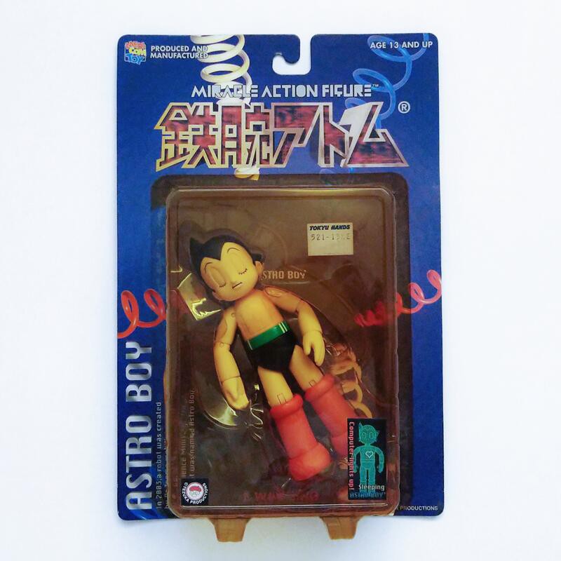 全新未拆 MEDI COM TOY 奇蹟可動 MIRACLE ACTION 系列 ASTRO BOY 原子小金剛 藍吊卡 | 蝦皮購物