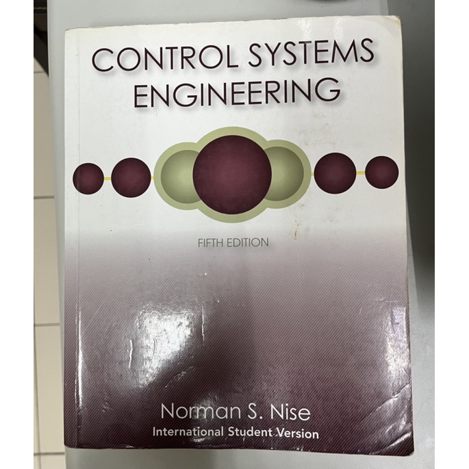 CONTROL SYSTEMS ENGINEERING (FIFTH EDITION) | 蝦皮購物