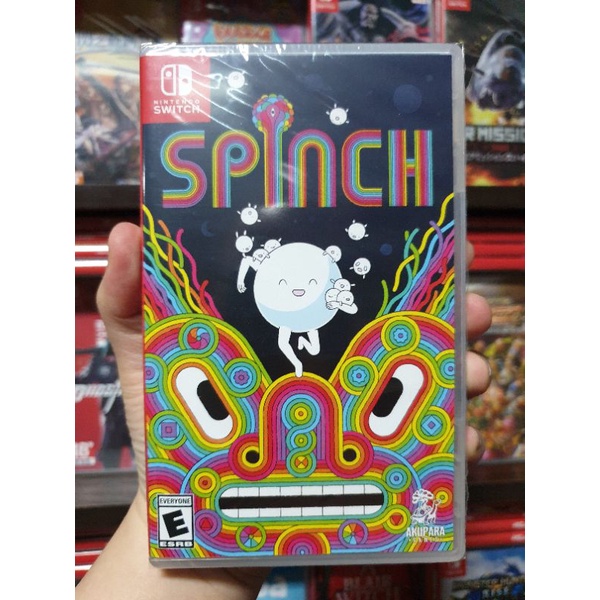 【全新現貨】NS Switch遊戲 Spinch 中文版 美版封面 iam8bit獨家版本 全球限量發行 | 蝦皮購物