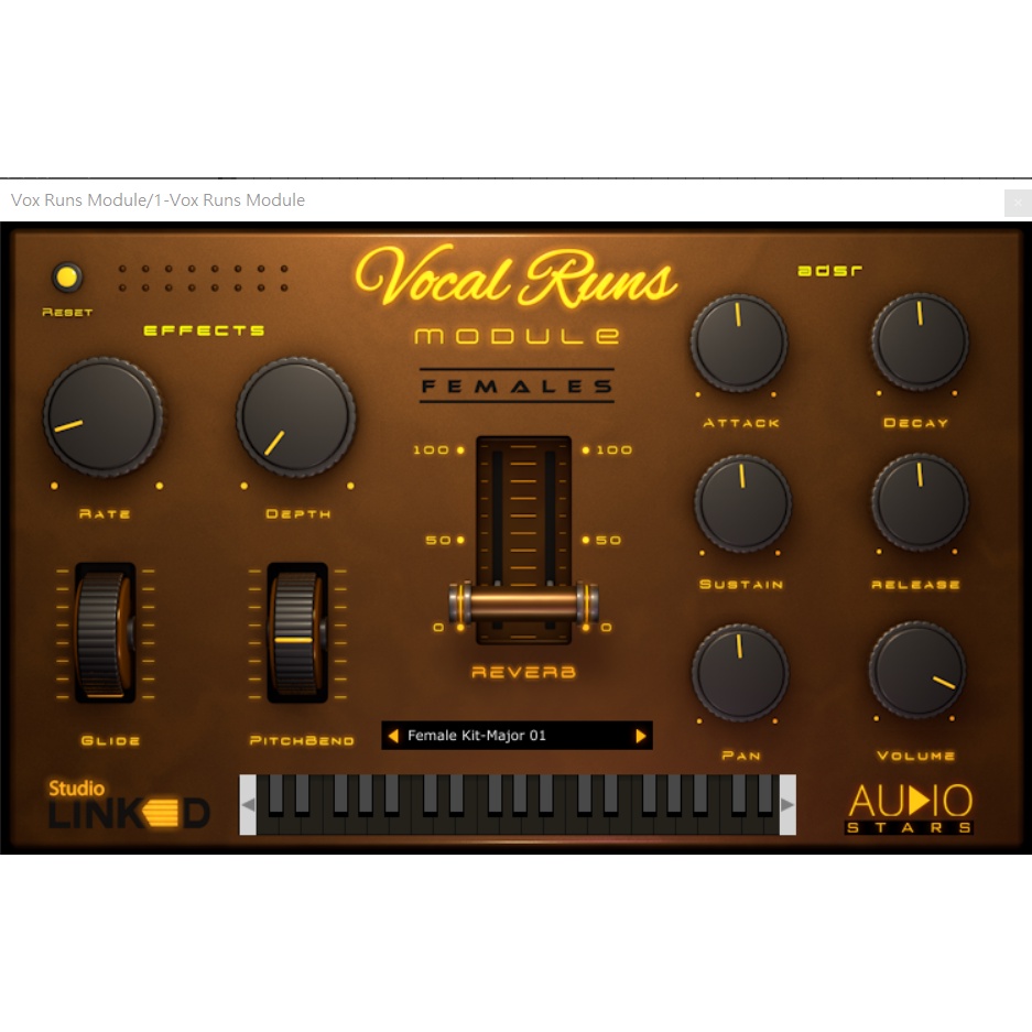 【音源VSTi】StudioLinkedVST Vocal Runs Module人聲合成器 #beats #maker | 蝦皮購物
