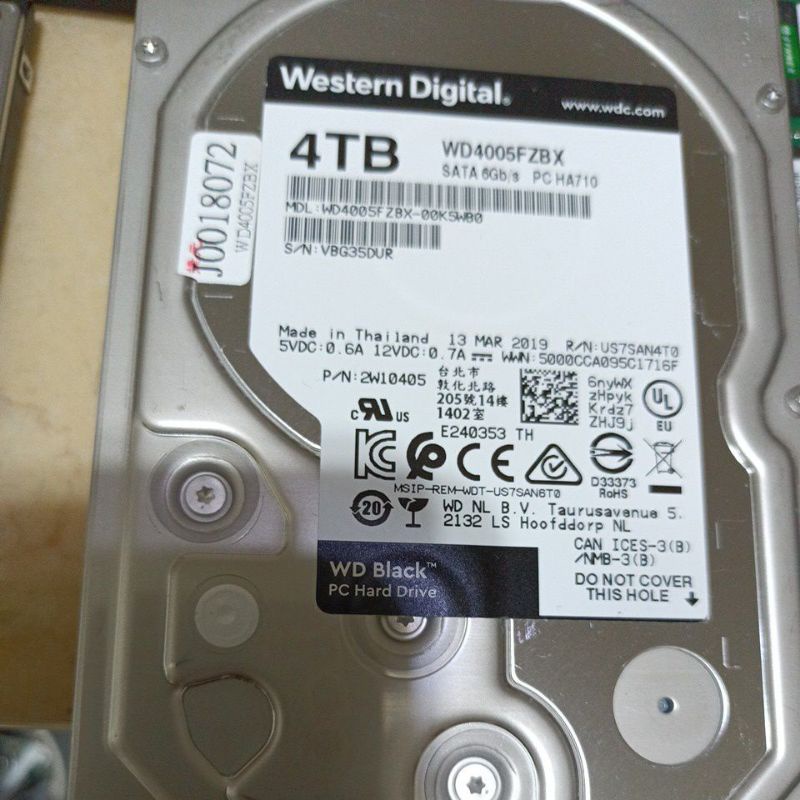 售有傷的良品WD 4T 一顆 | 蝦皮購物