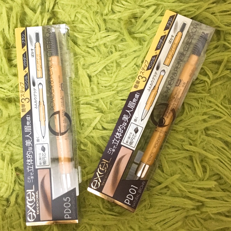 正品現貨 日本帶回 excel 三用 眉筆 PD01 PD02 PD05 | 蝦皮購物