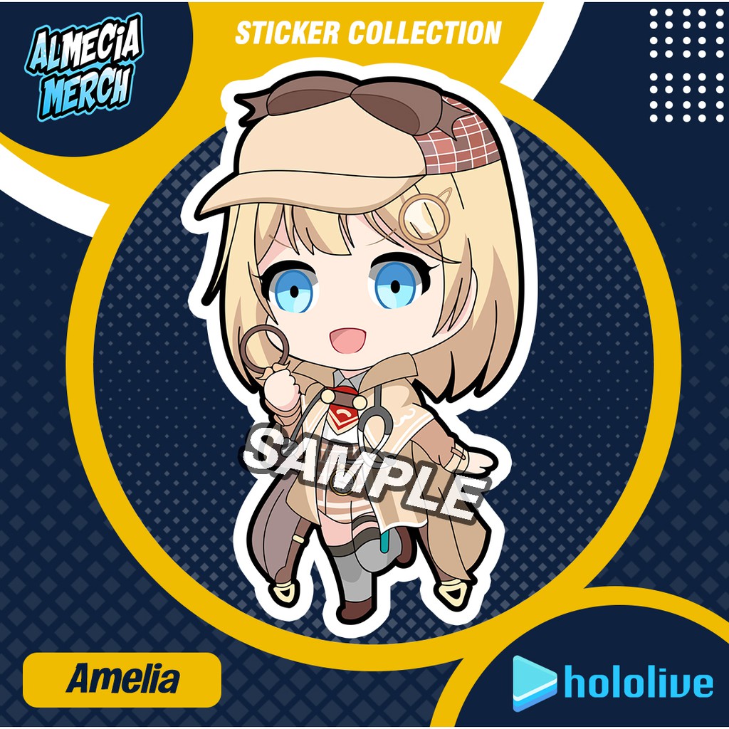 Hololive Watson Amelia 貼紙 Vtuber Amelia 貼紙 HP 筆記本電腦 | 蝦皮購物