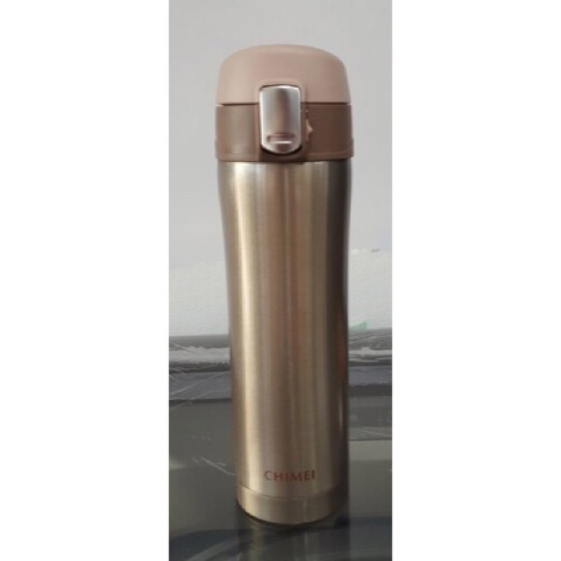 CHIMEI奇美-真空彈蓋保溫杯420ml#304不鏽鋼材質-全新-流砂金色 | 蝦皮購物
