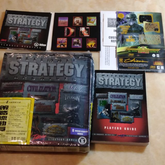 (二手懷舊電腦遊戲)：Ultimate Strategy Archives 策略總動員 | 蝦皮購物