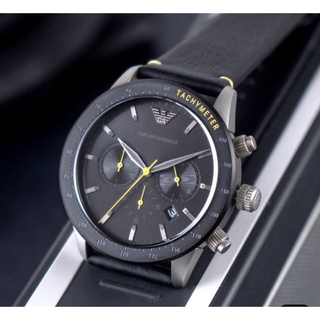 EMPORIO ARMANI時尚三眼計時錶-AR11325 | 蝦皮購物