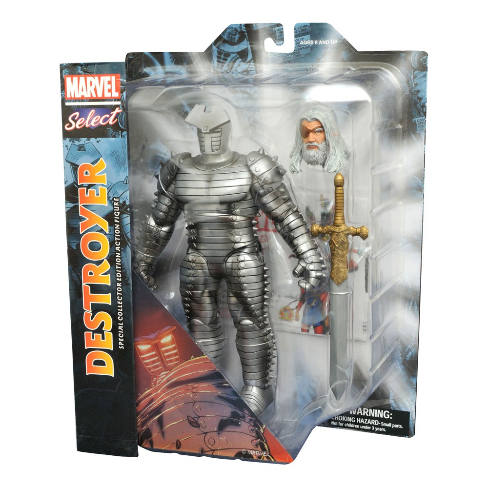 {克拉克玩具}現貨 正美版 Marvel Select 雷神索爾 毀滅者 澳丁 奧丁 Destroyer Odin | 蝦皮購物