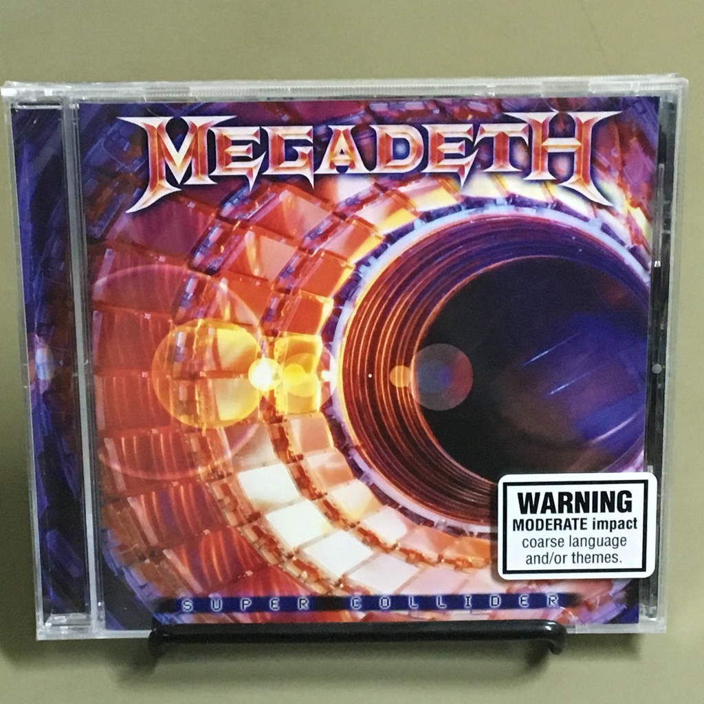 Megadeth - Super Collider 全新進口未拆 | 蝦皮購物