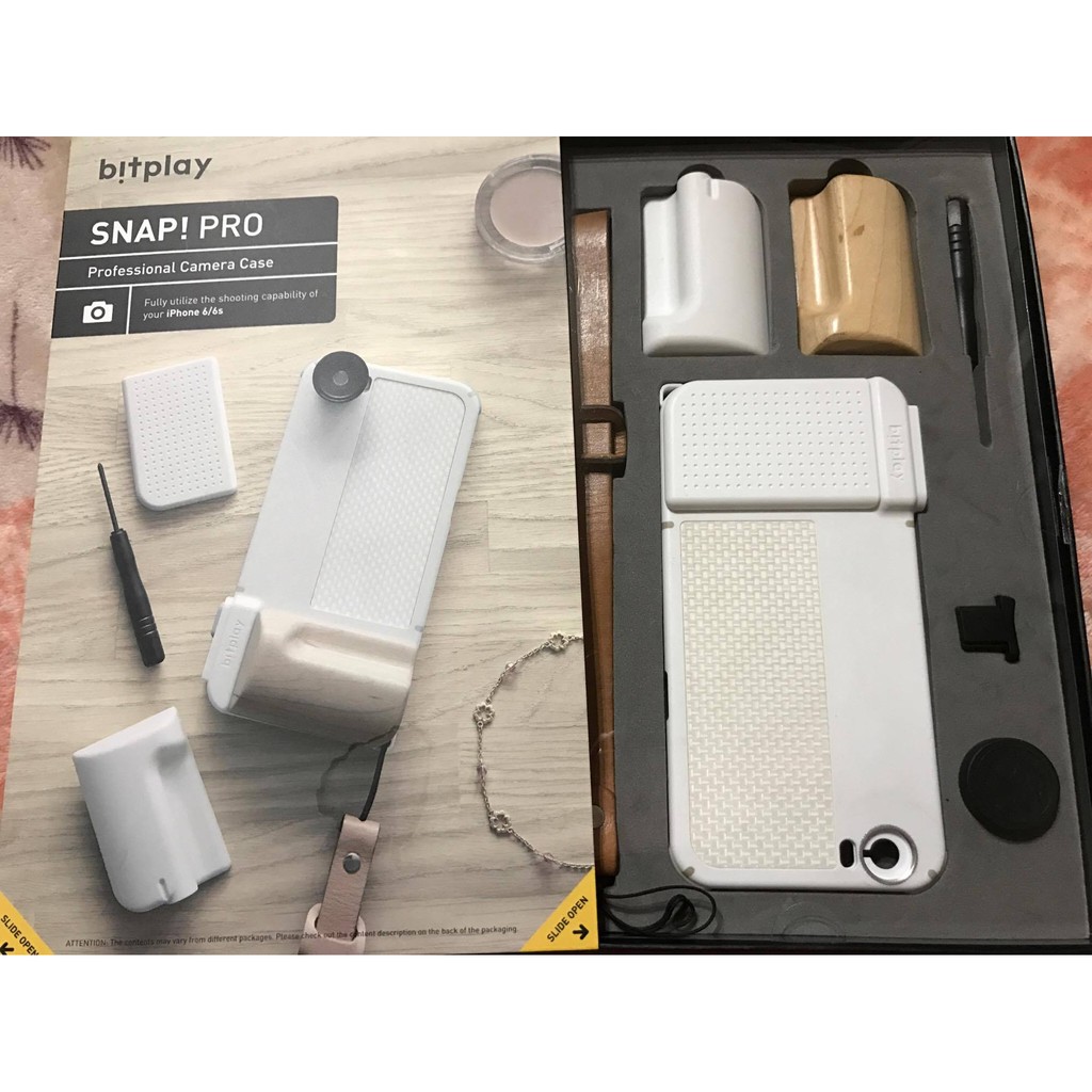 iphone 6/6s bitplay SNAP!PRO 白 精裝版 （相機殼，相機保護殼，拍照神器） | 蝦皮購物