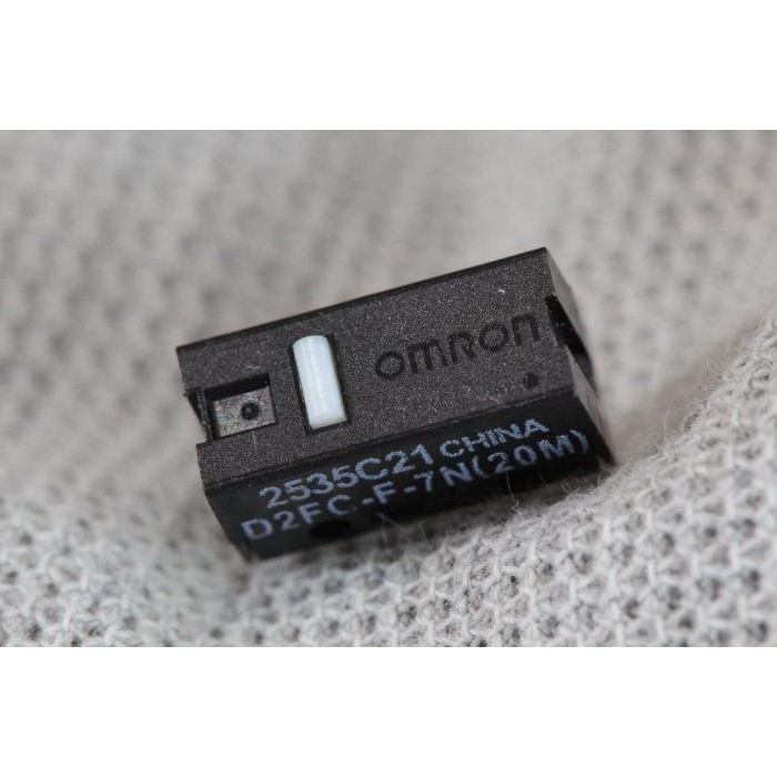 歐姆龍OMRON 滑鼠微動開關 mouse Micro switch D2FC-F-7N(20M) 長壽款 (10個) | 蝦皮購物