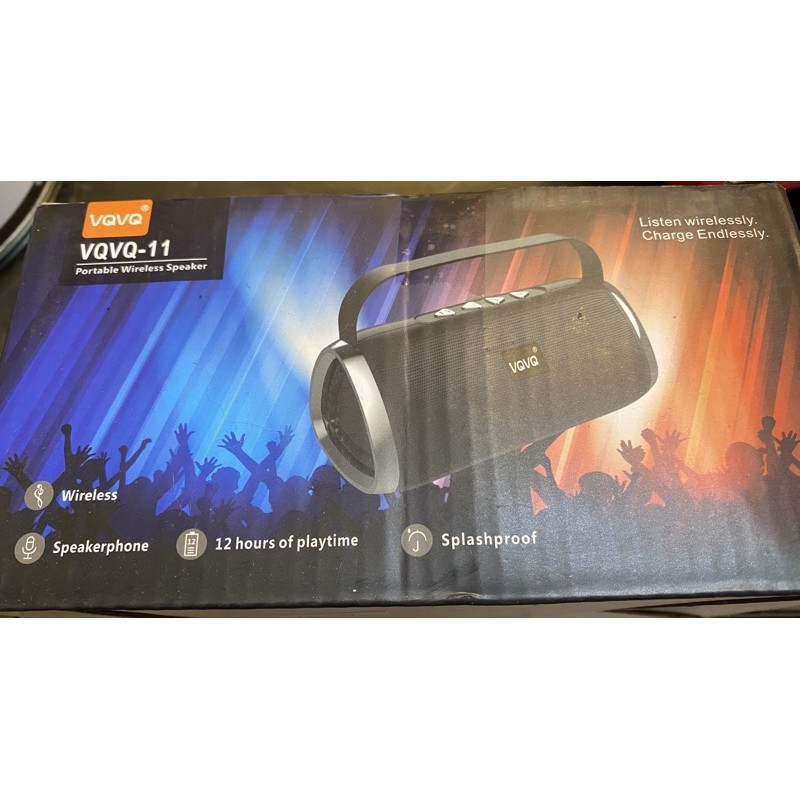 VQVQ-11 藍牙喇叭 黑色 | 蝦皮購物