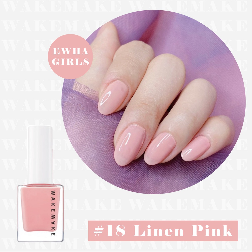 【梨大小姐】韓國 WAKEMAKE Nail Gun 指甲油 果凍漸層指甲油 打底指甲油 光澤指甲油 亮面 霧面 霧化 | 蝦皮購物