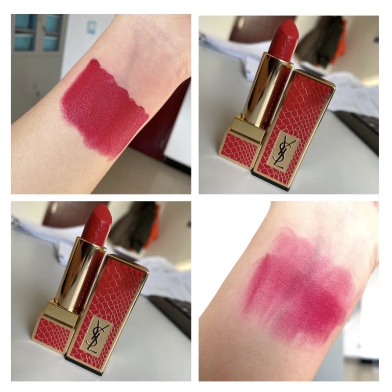 YSL情人節紅管浮雕NM奢華緞面唇膏N12 RM新黑金N1方管1968浮雕1971聖誕157 1966 52 90 92 | 蝦皮購物